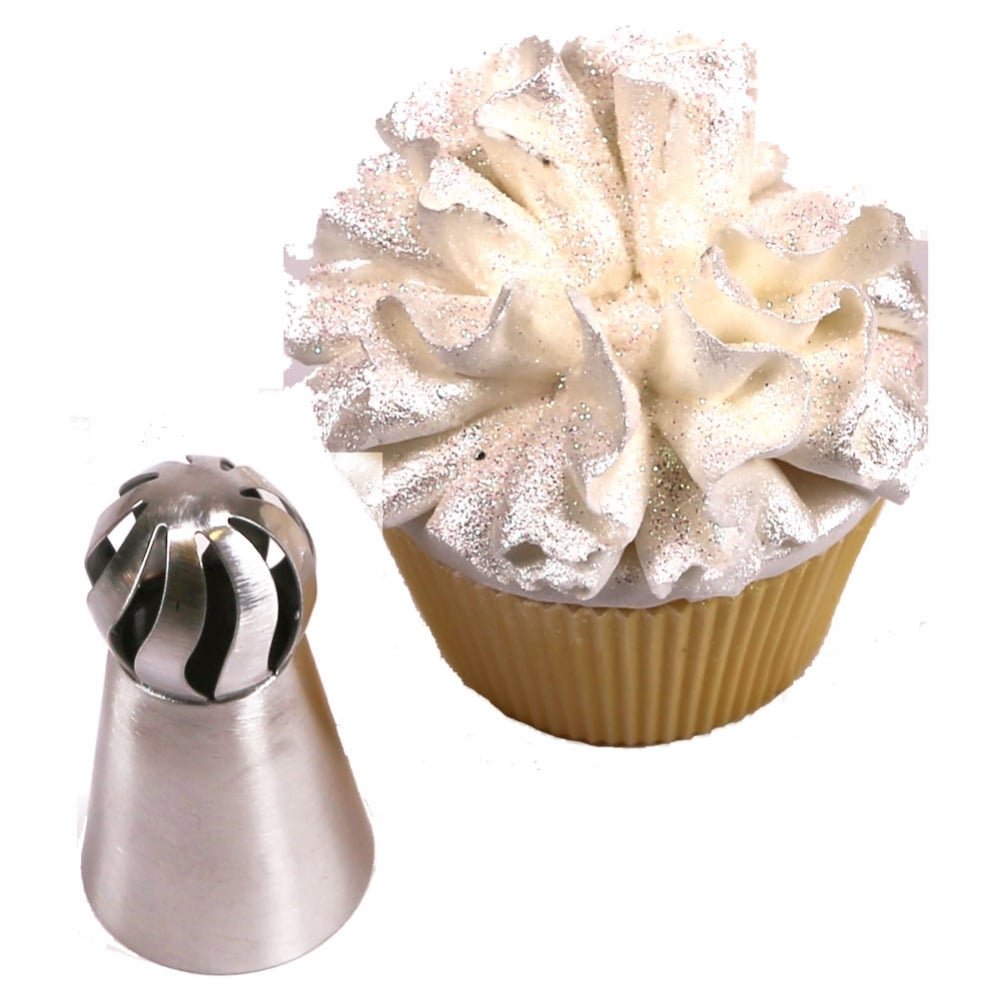 Russian Swirly Ball Nozzle Piping Tip Version-1 - Bakers Village Store