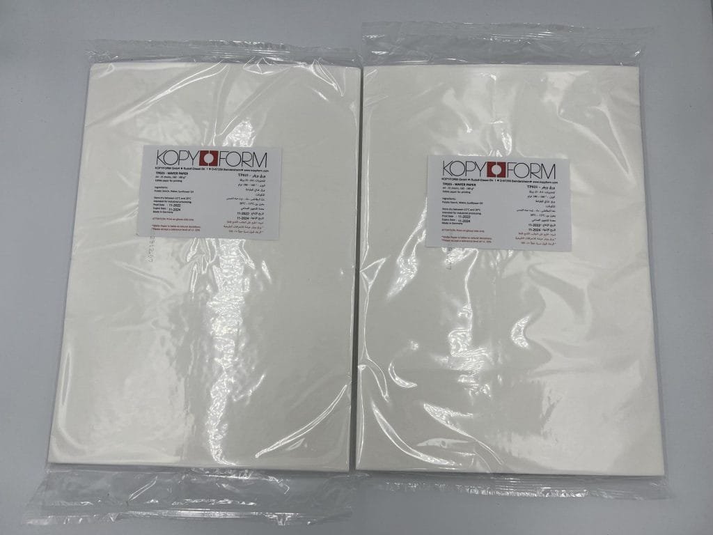 Kopyform Wafer Paper A4 - 25 Sheets - Bakers Village Store